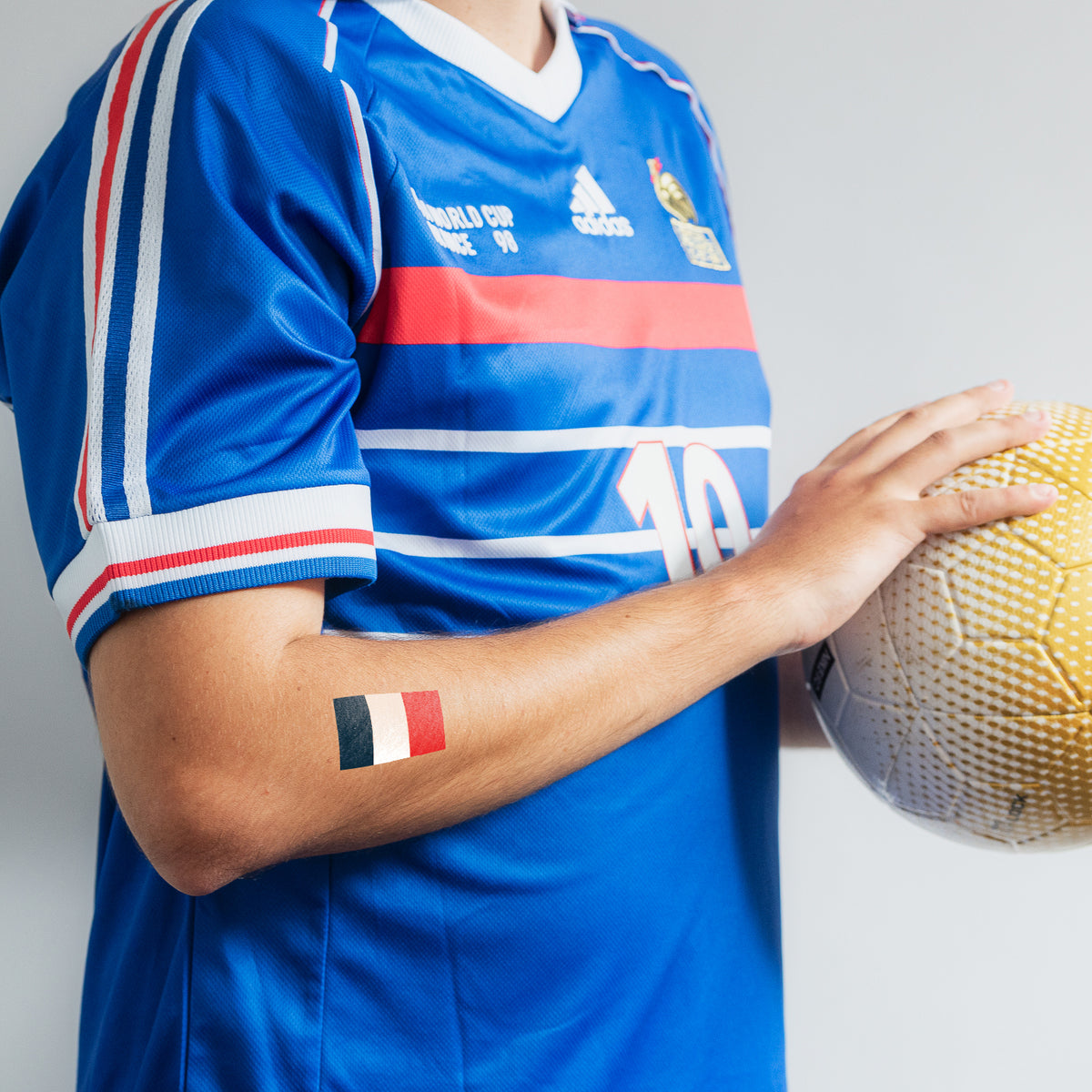 France Flag Tattoo – Tattoo for a week