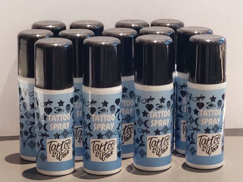 Black Temporary Tattoo Spray 50 ml – Tattoo for a week