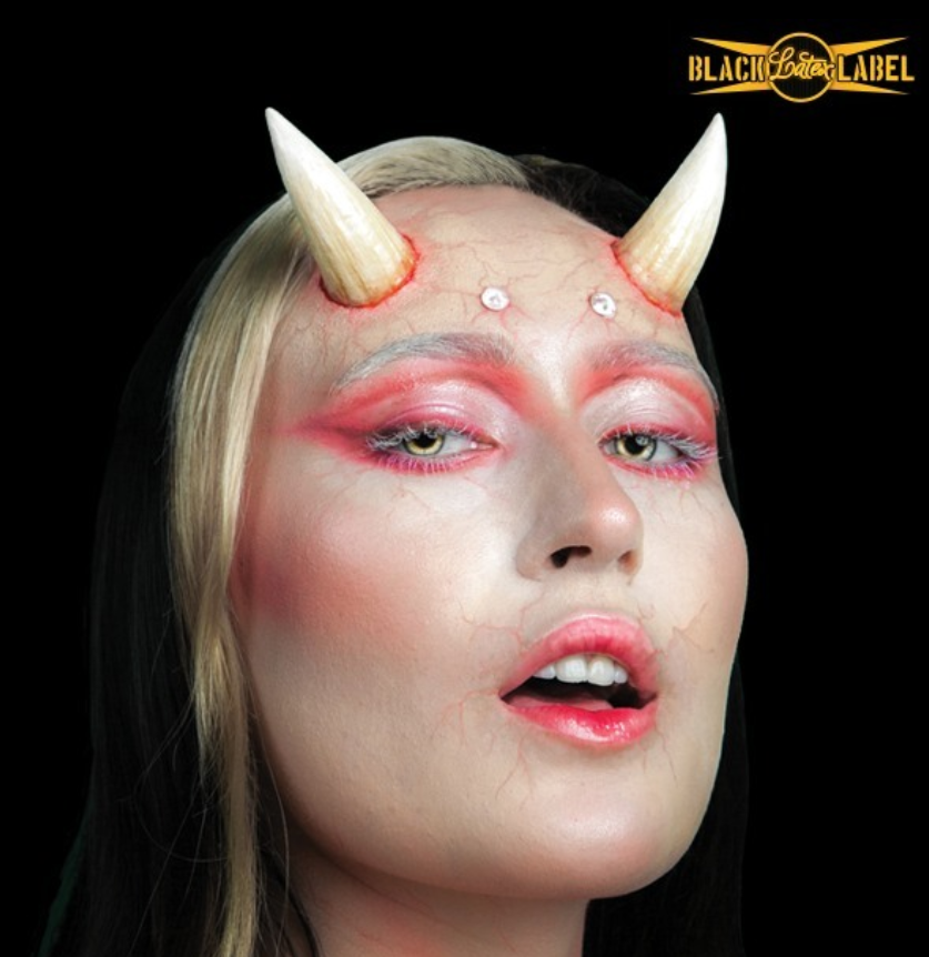 Latex Large Devil Horns - Tinsley Transfers – Tattoo for a week