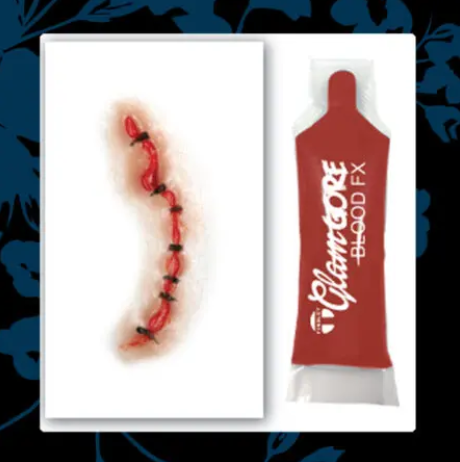 Stitched - Glam Gore 3D Transfer Kit – Tattoo for a week