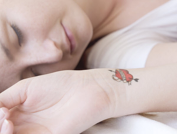 Small Forever Heart Tattoo – Tattoo for a week