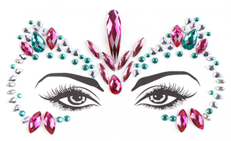 Beautiful Body Jewel Stickers – Tattoo for a week