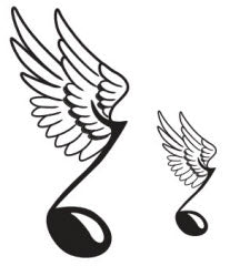 Angel Notes Tattoos – Tattoo for a week