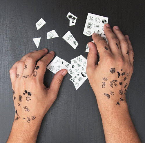 Basics 3 - Temporary Tattoos (44 Tattoos) – Tattoo for a week