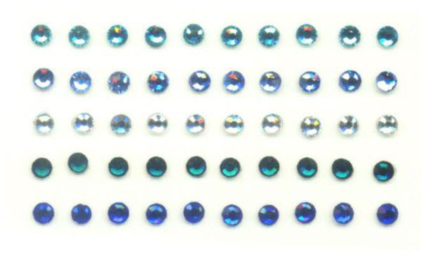 Colored Body Gems 2 (50 Body Crystals) – Tattoo for a week