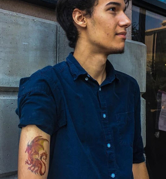 Ormarr Dragons Tattoos – Tattoo for a week
