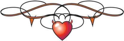 Devil Tail Heart Tattoo – Tattoo for a week