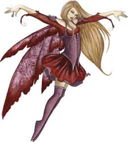 Beautiful Fairy Tattoo – Tattoo for a week