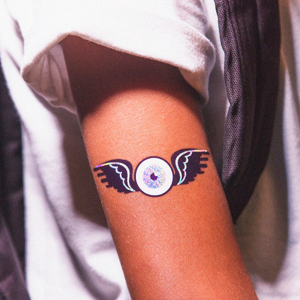 Eye Drone - Holographic Tattoonie – Tattoo for a week