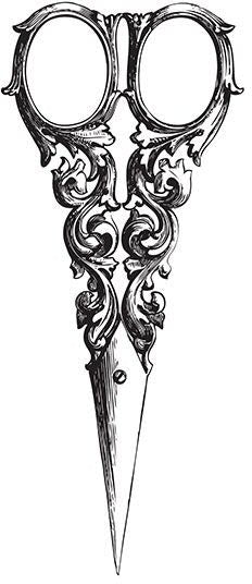 Vintage Scissors Tattoo – Tattoo for a week