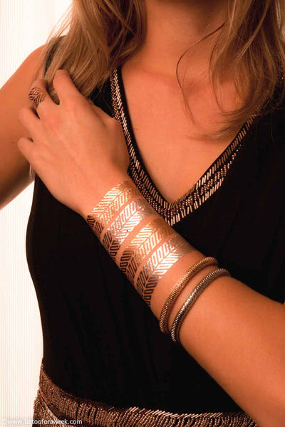 BFF Metallic Tattoos – Tattoo for a week