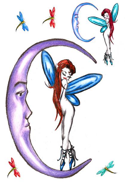 Flaunting Fairies - Skyn Demure Tattoos – Tattoo for a week
