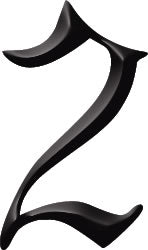 Gothic Number 2 (Two) Tattoo – Tattoo for a week