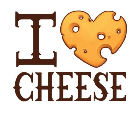 I Heart Cheese Tattoo – Tattoo for a week