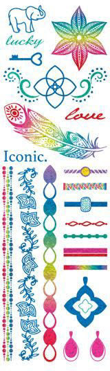 Prismfoil Iconic Tattoos (20 Tattoos) – Tattoo for a week