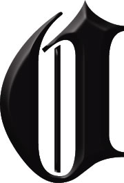 Gothic Letter 'O' Tattoo – Tattoo for a week