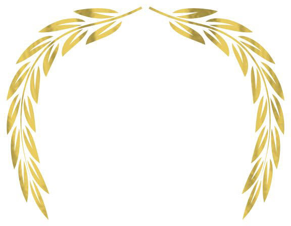 Feuilles De Crête Métalliques d'Or Tatouage – Tattoo for a week