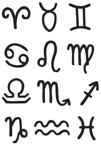 Small zodiac signs 60 photos - Youhoroscope.com