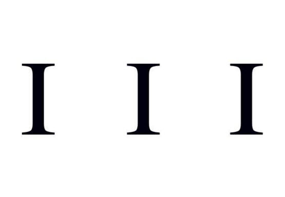 Roman Numeral 1 (One) Tattoo (3 tattoos) – Tattoo for a week