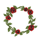 Roses Ring Tattoo – Tattoo for a week