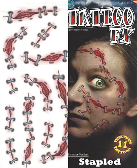 Agrafés - Tinsley Transfers (11 Tattoos) – Tattoo for a week