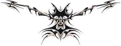 Tribal Shadow Tattoo – Tattoo for a week