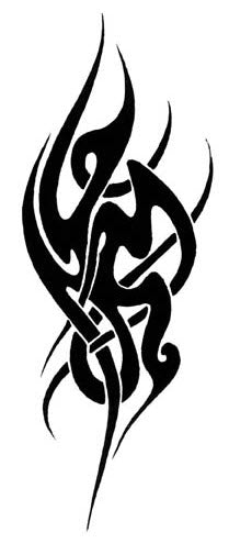 Tribal Energy Tattoo – Tattoo for a week