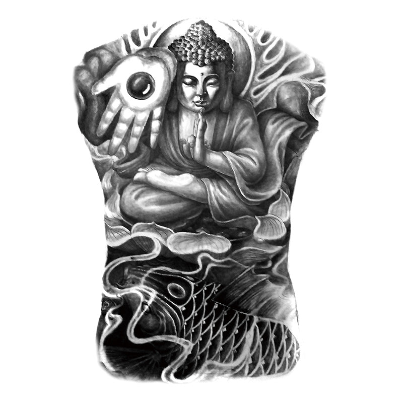 Boedha Tattoos Spirituele Boeddha Verheffing En Lotus Tattoo Ontwerp
